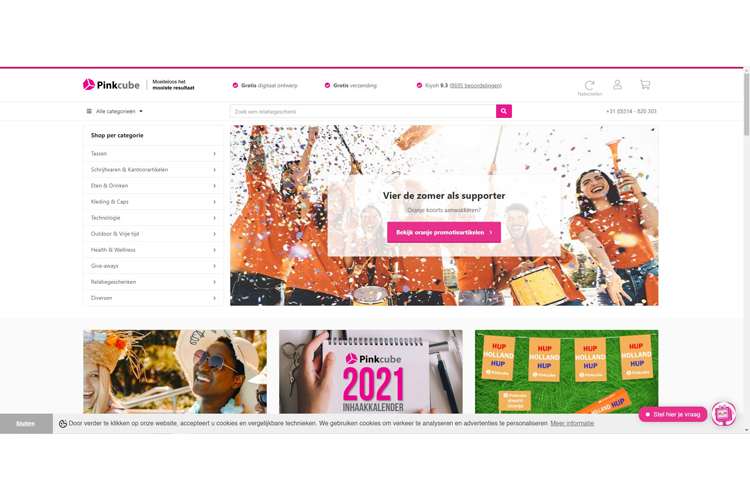 Pinkcube genomineerd voor Safeshops Award en is ‘Great Place to Work ...
