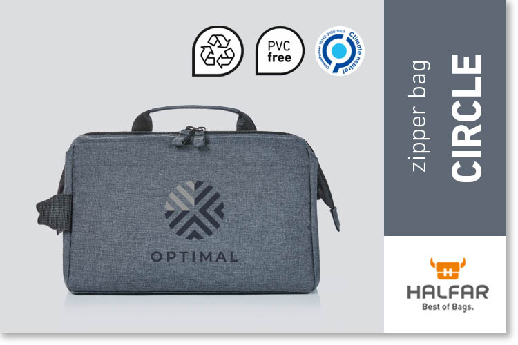 Zipper bag CIRCLE - HALFAR® - PromZ Vak